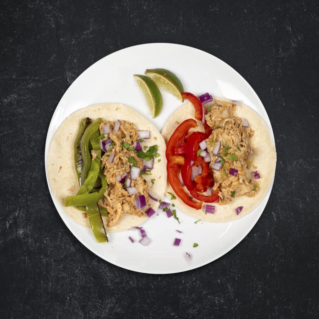 Free-Range Chicken Verde Street Tacos - Fit AF Nutrition
